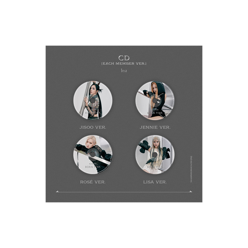 BORN PINK Standard Digipack - JISOO - BLACKPINK | SHOP