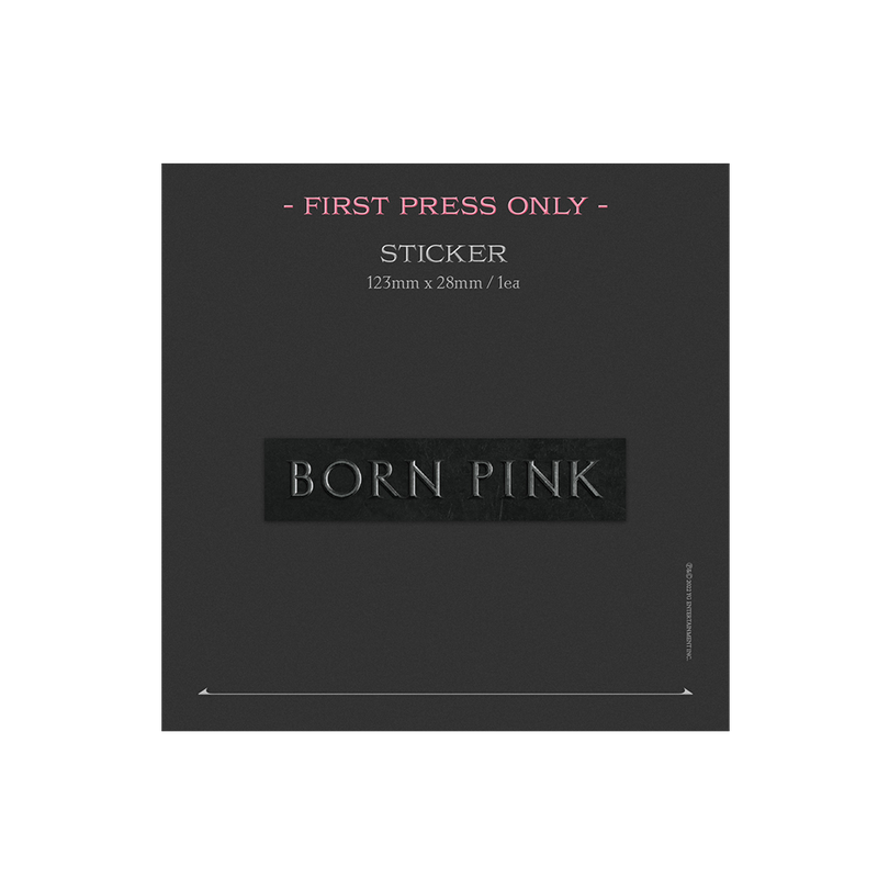 BORN PINK Exclusive Box Set - Black Version - BLACKPINK | SHOP