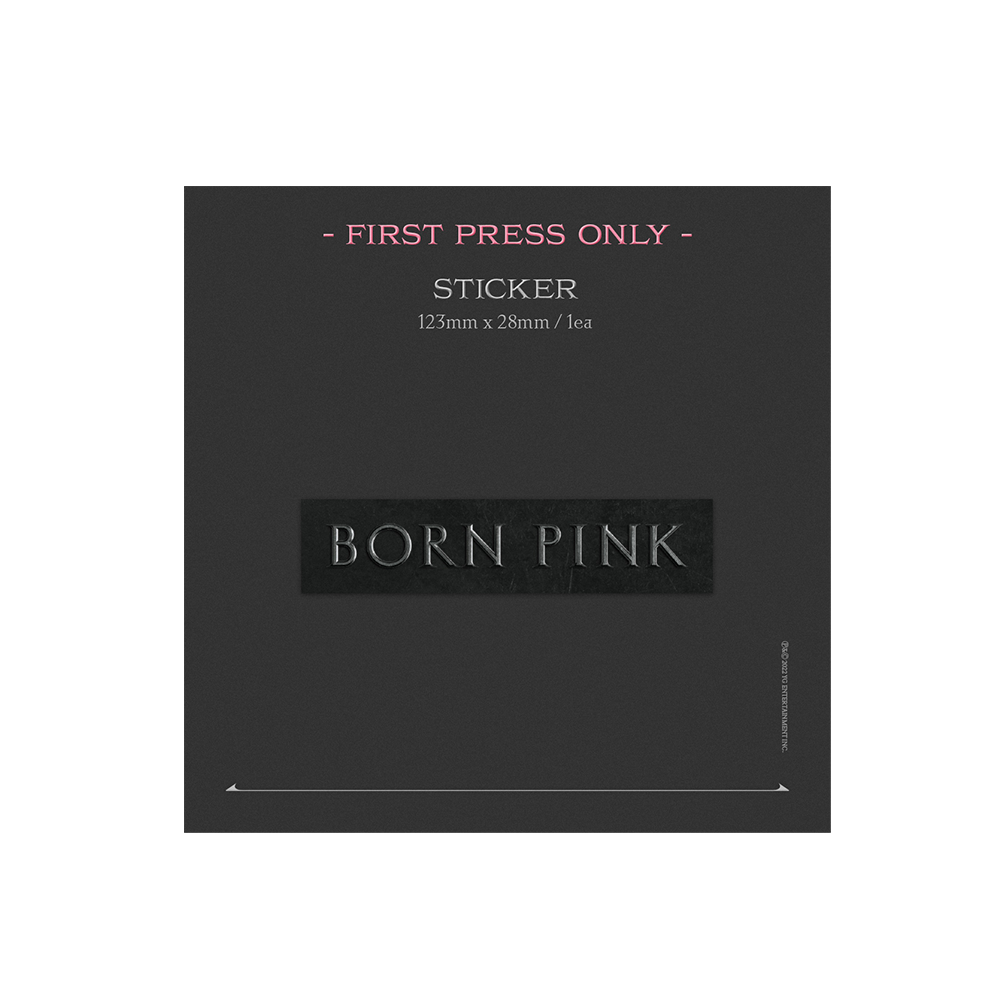 BORN PINK Exclusive Box Set - Black Version – BLACKPINK | SHOP